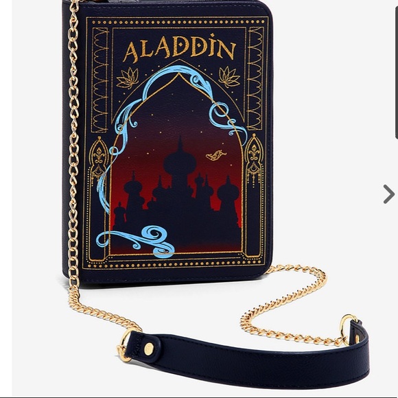 Loungefly | Bags | Loungefly Aladdin Story Book Bag | Poshmark